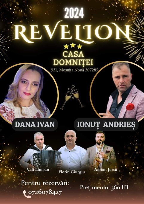 Localizare pe harta Casa Domnitei Events, sala evenimente din Mosnita Noua